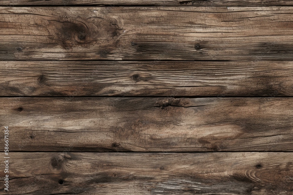 weathered wood texture, seamless pattern Generative AI Stock ...