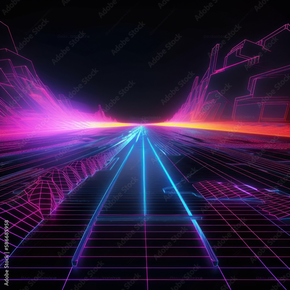 Get transported to 80s Miami with this Tron-inspired wallpaper ...