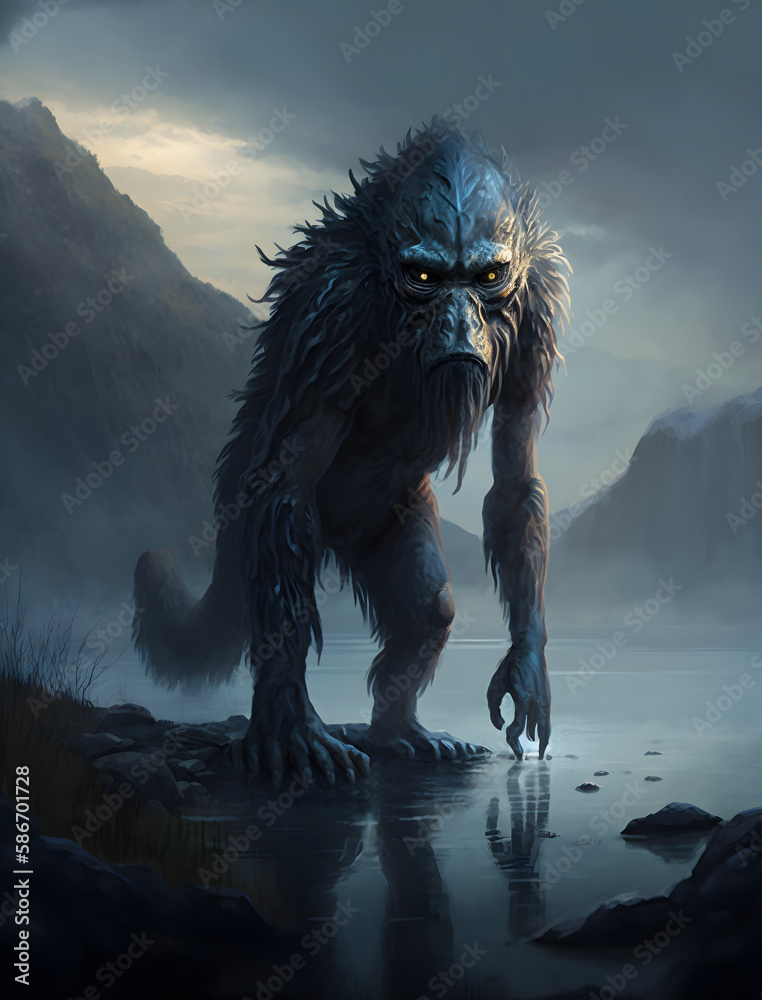 Cryptids referred to those monsters from folklore and urban legends ...