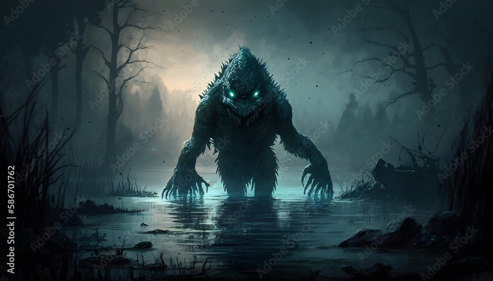 Cryptids referred to those monsters from folklore and urban legends ...