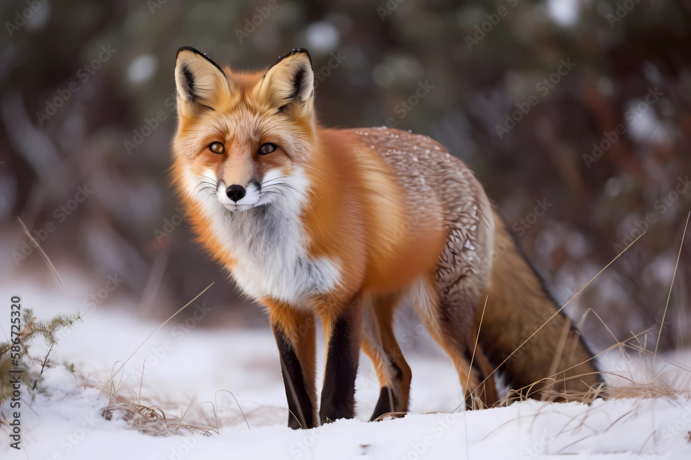 Red Fox - Worldwide - A small carnivorous mammal species known for its ...