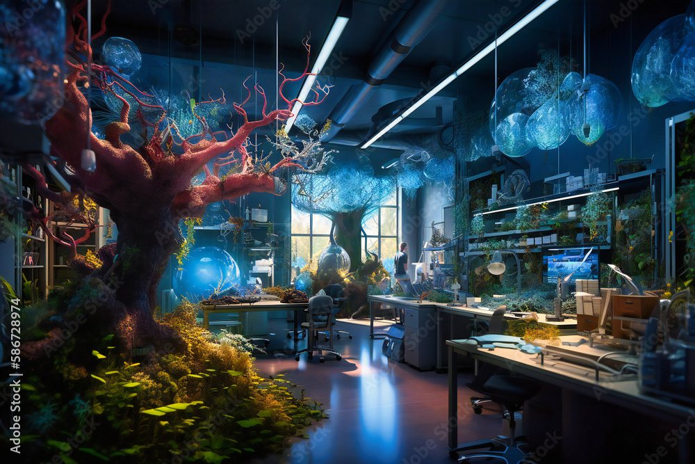 In this innovative facility, scientists create artificial organisms and ...