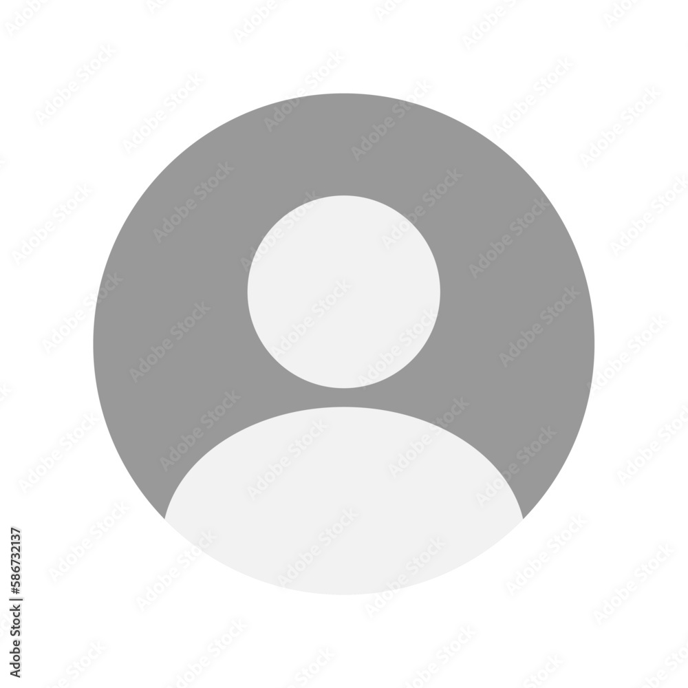 Default avatar profile icon. Symbol for website design, logo, app, UI ...
