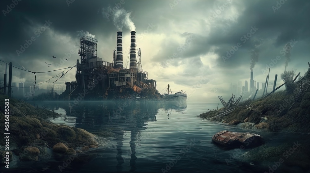 Understanding Pollution Impacts: A Conceptual Illustration in 8K ...