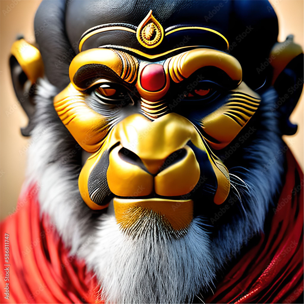 Hanuman is a prominent figure in Hindu mythology and is widely revered ...