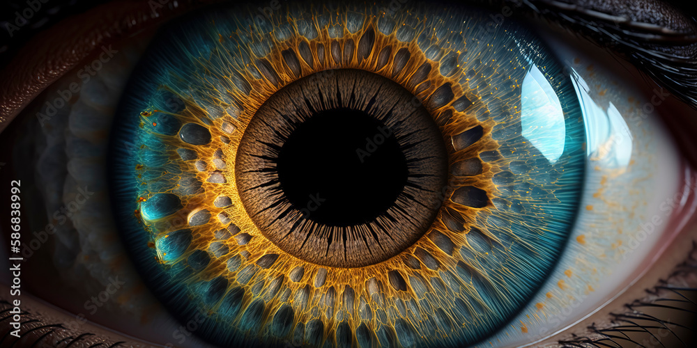 Breathtakingly realistic macro photography featuring a perfectly ...