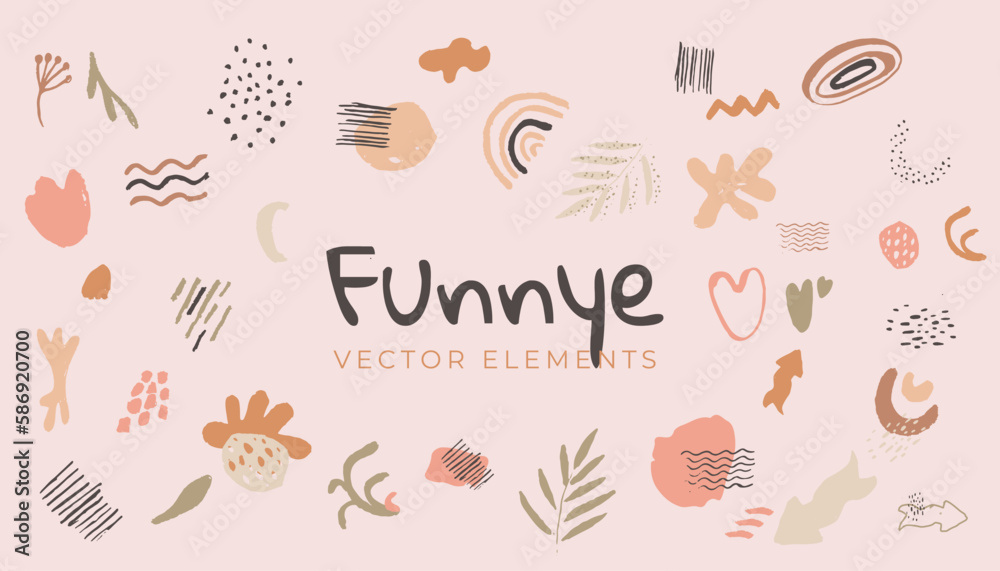 Logo Design and brand visual board guide. Red x letter professional ...