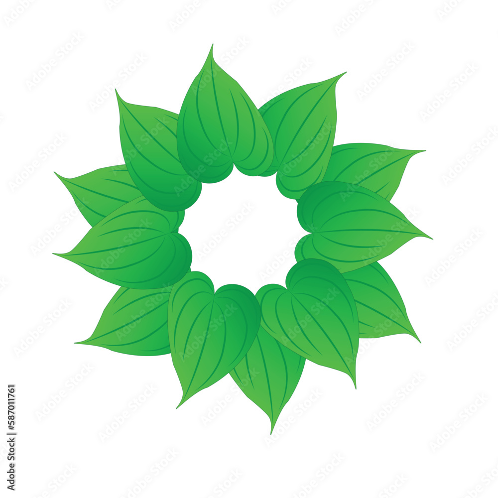 Betel Leaves art ( bulath) Stock Vector | Adobe Stock