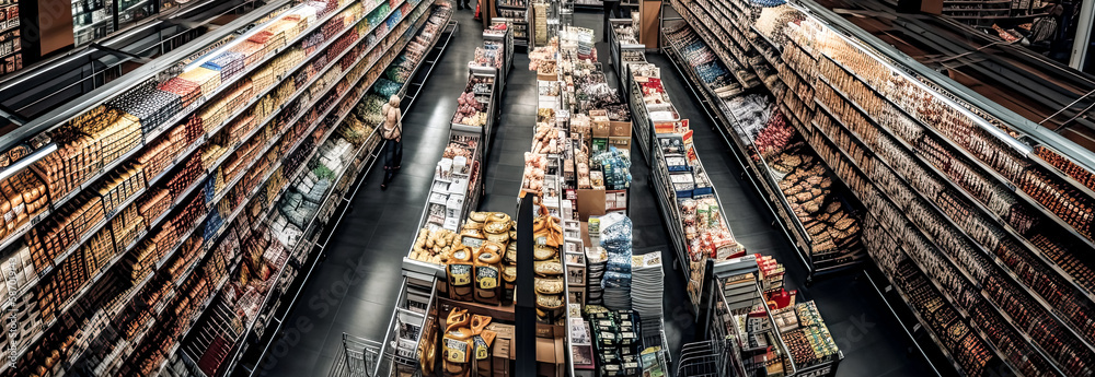 A mysterious array of items from a store fill the frame, with vibrant ...