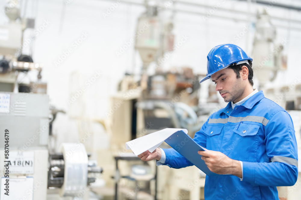 Stockfoto med beskrivningen European white male engineer in the ...