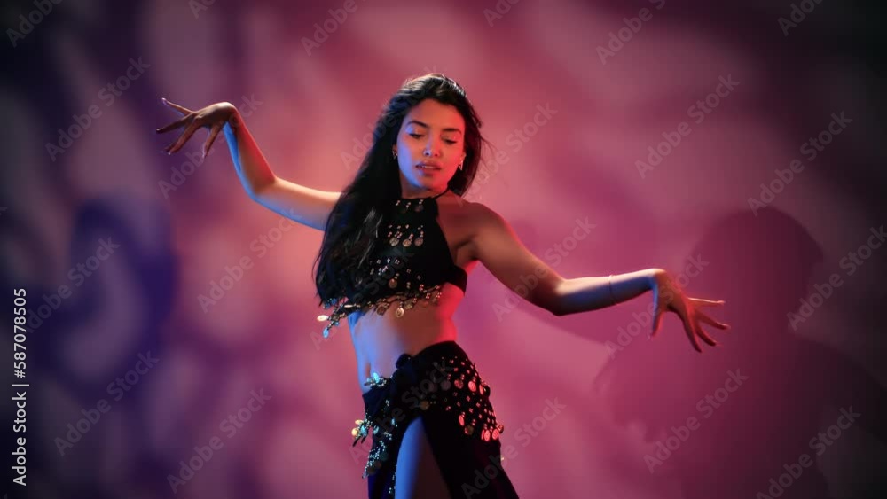 Turkish woman belly exotic dancer flexible body hip performance art ...