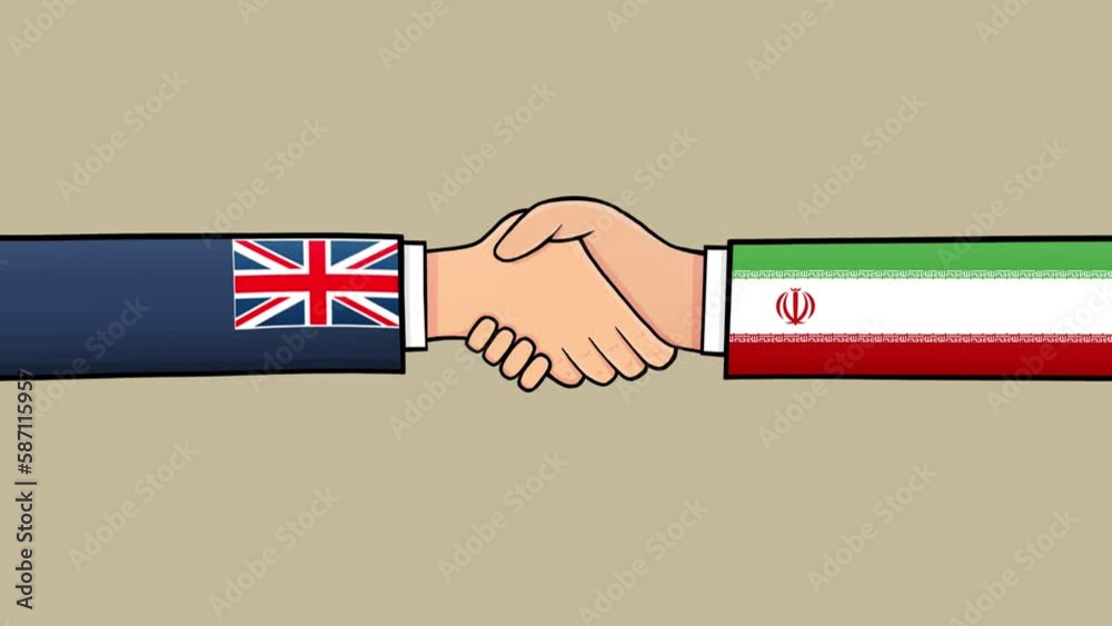 Agreement between Iranian and United Kingdom politics Animation with ...
