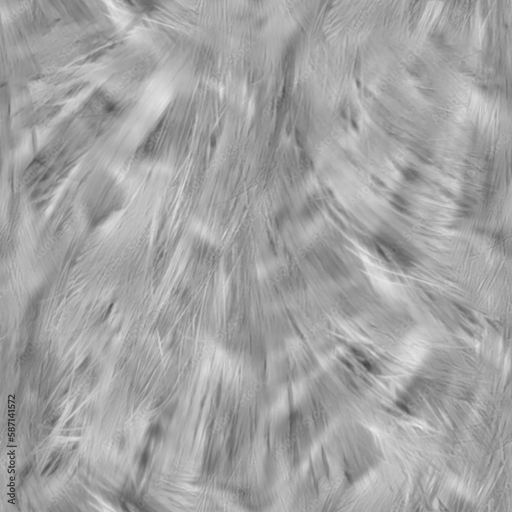 Game Ready 4k Seamless Fur Displacement Texture Map Stock Illustration ...