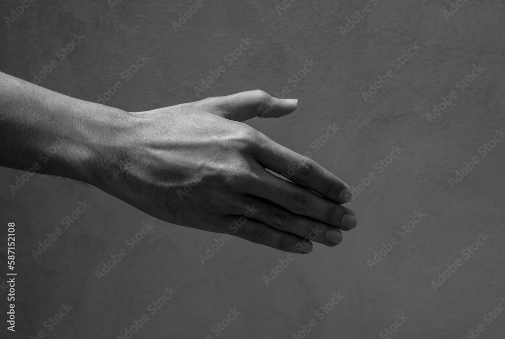 Human Hand Side View