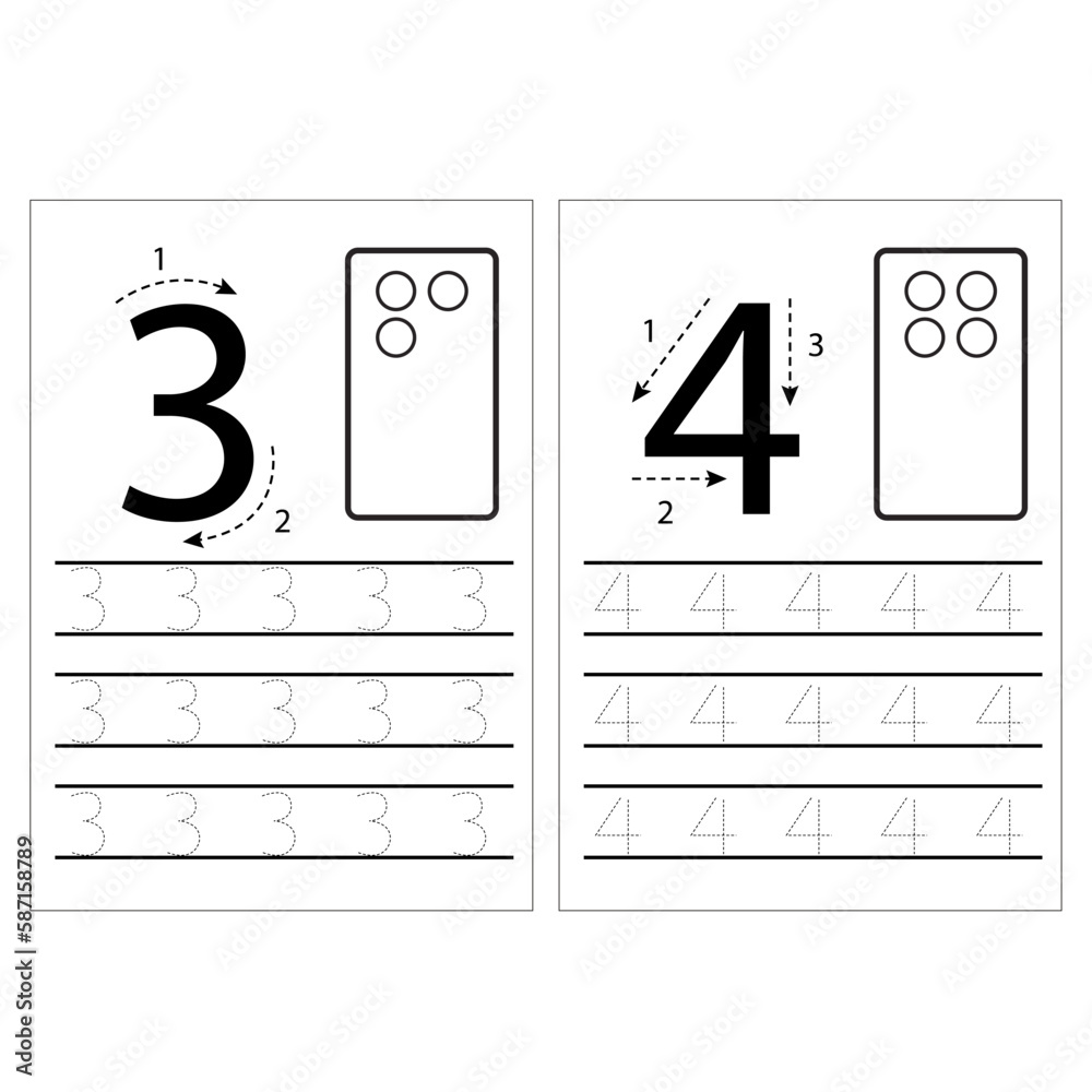 How To Write Number Practice Writing Numbers Writing Numbers