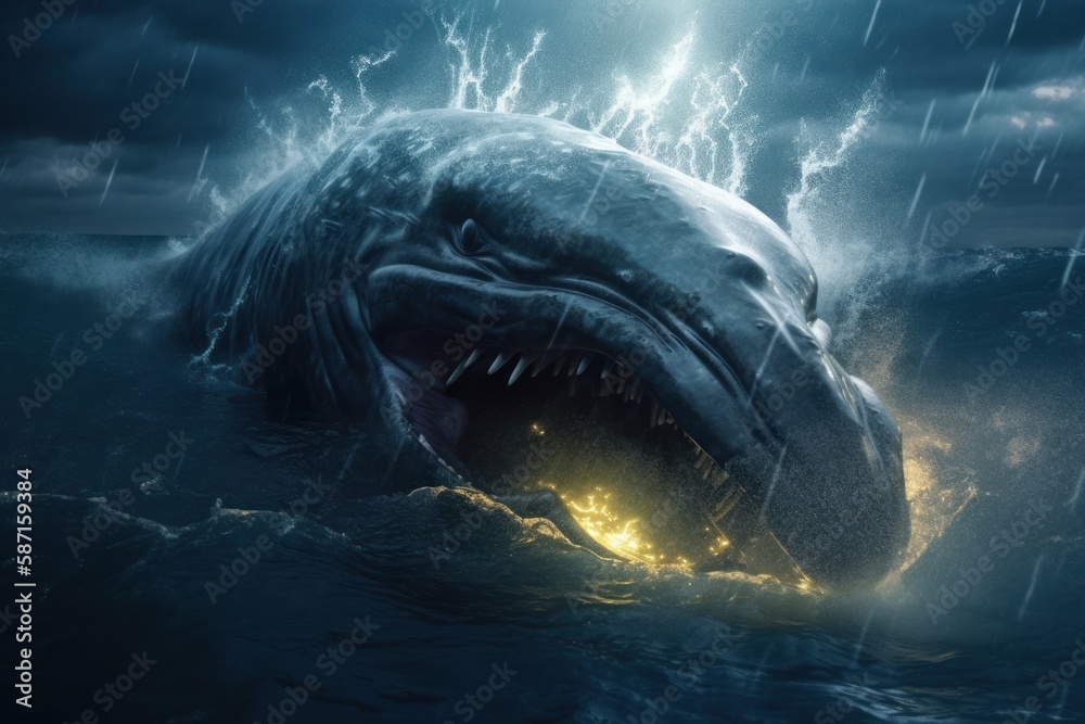 X-Ray Vision of Massive Sea Monster Attacking Whale in Ultra HD ...
