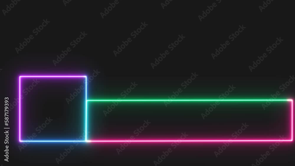 "Neon Nights: A 4K UHD Motion Graphics Display of Lower Third Designs ...