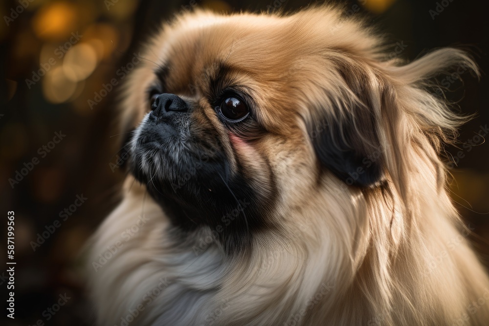 The Pekingese, also known as the Lion Dog, Peking Lion Dog, Pelchie Dog ...