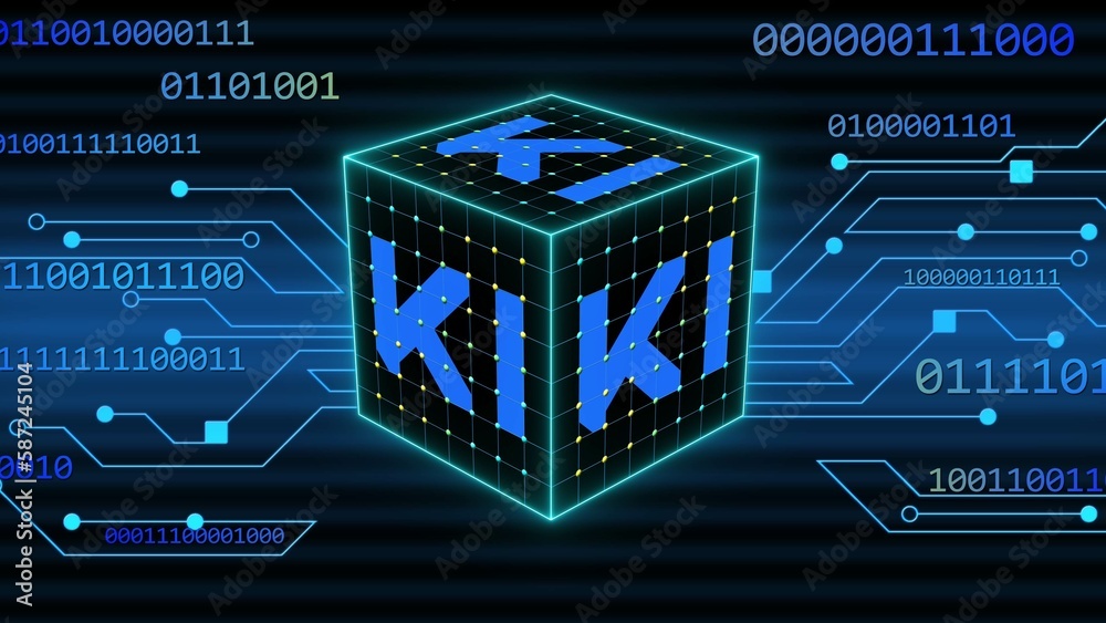 Concept of Visualization of Artificial Intelligence - KI letters in the ...