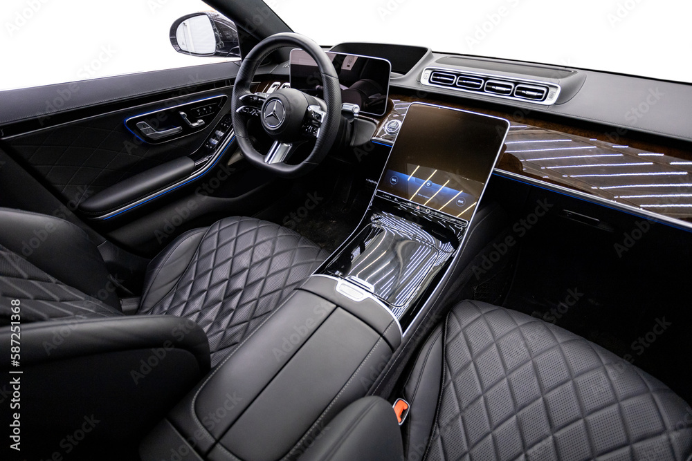 Mercedes S Class 2022 Interior Black