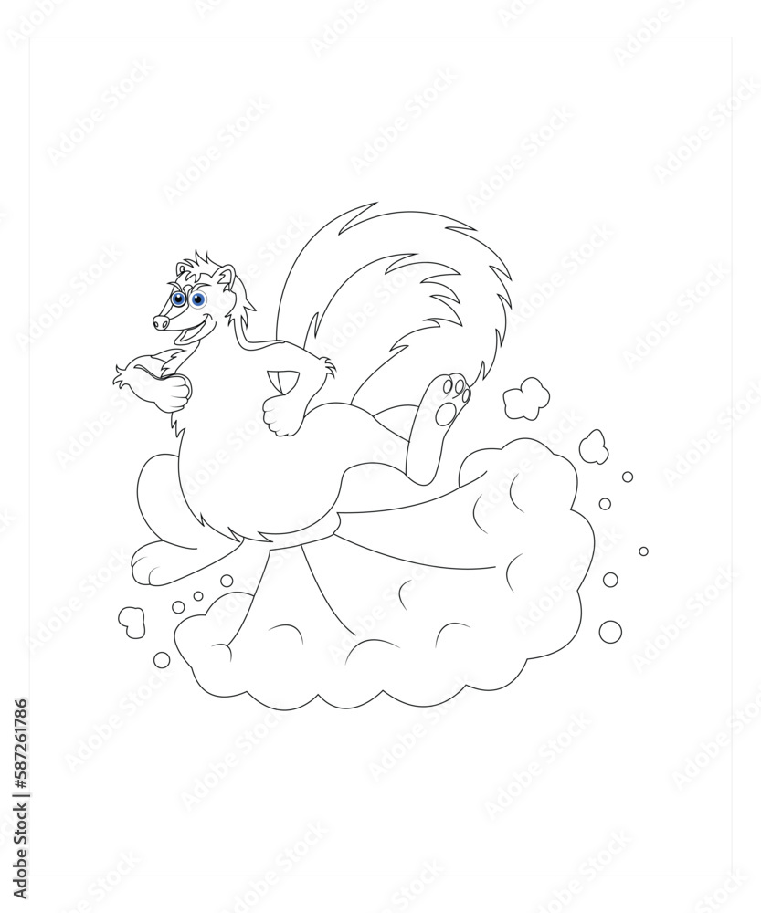 Farting Animals Coloring Page Hilariously funny coloring book of ...