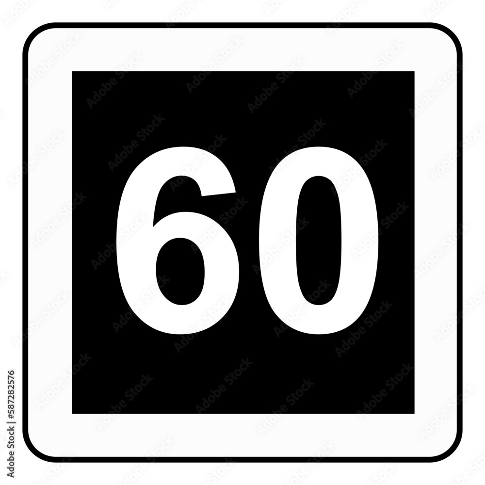 Traffic signs. Road signs. Instruction road signs. Recommended maximum ...