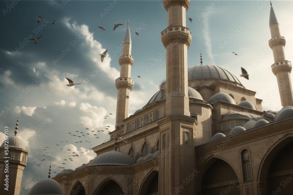 Beautiful mosque wallpaper. Islamic religion. turkey mosque, dome ...