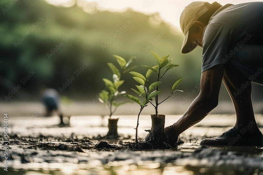 Restoring the Coastline: Community Engagement in Planting Mangroves for ...