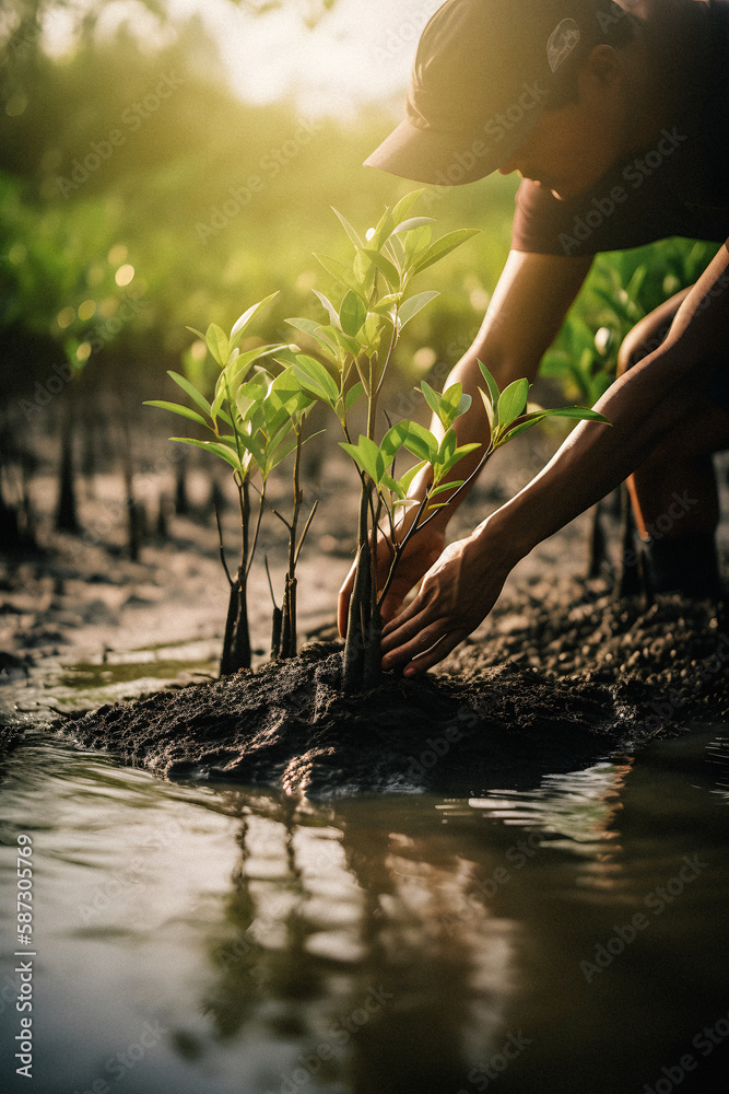 Restoring the Coastline: Community Engagement in Planting Mangroves for ...