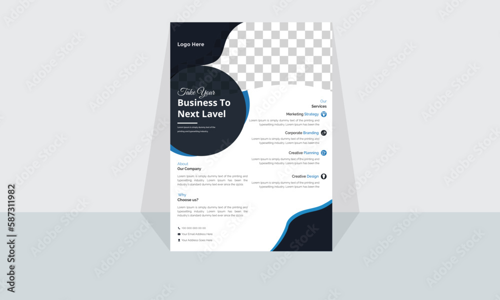Professional Modern Corporate and Creative Business Flyer Design ...