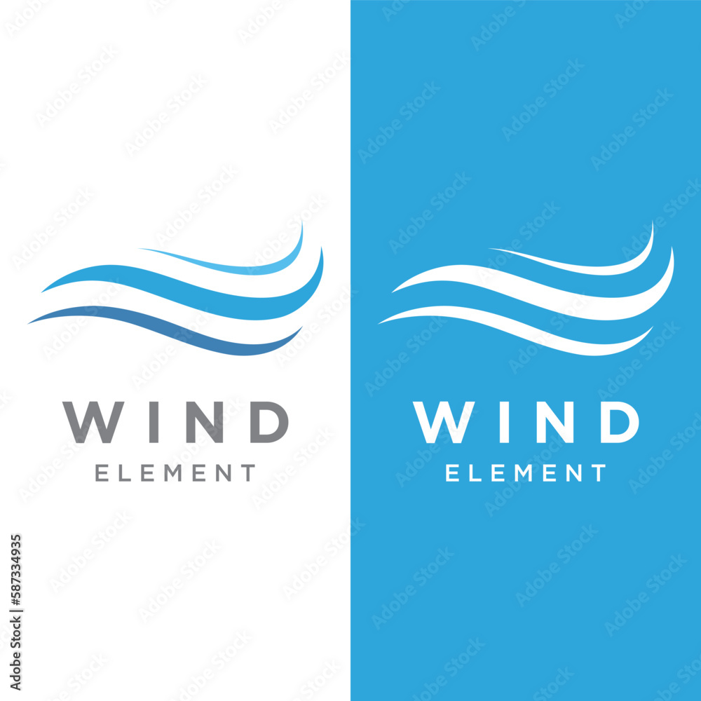 Wind Logo Design