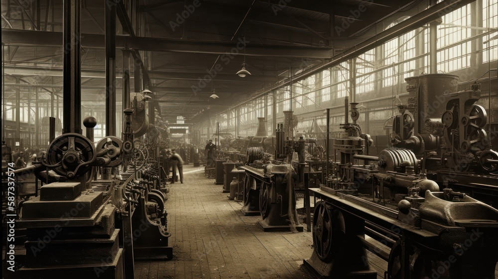Iron forges and steam engines: the industrial revolution's factory ...