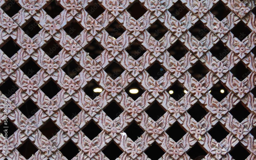 Traditional Nepali Wooden Window textured background, Wood Carved Wall ...