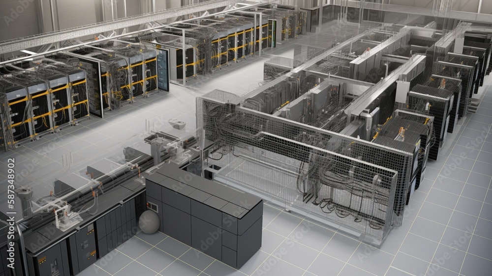 data center Stock Illustration | Adobe Stock