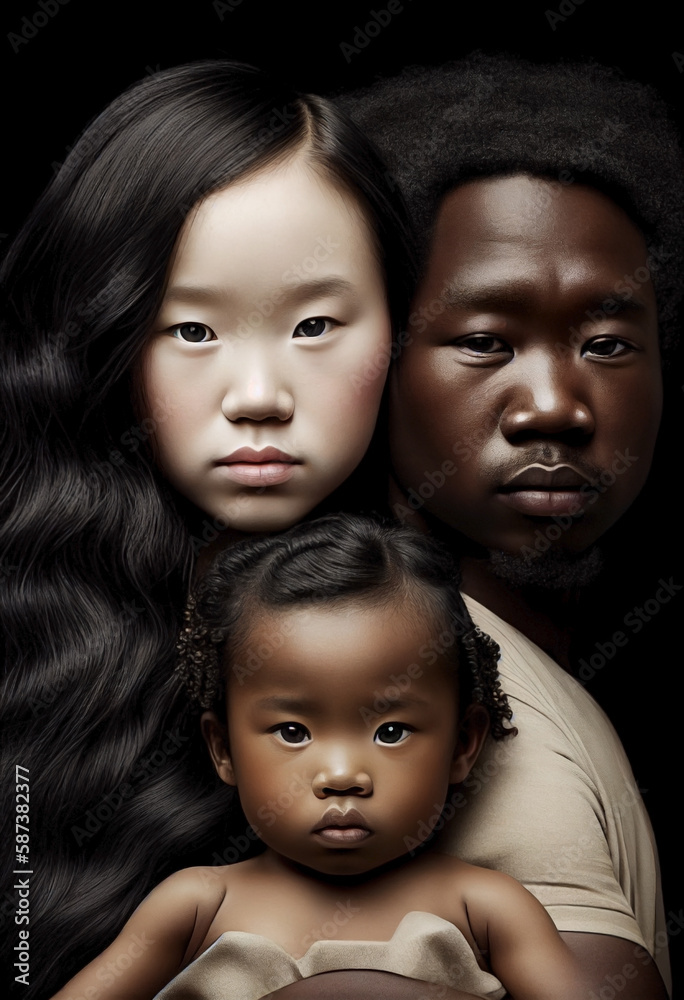 Afro-Asian familial fusion: three hearts beating as one an ...