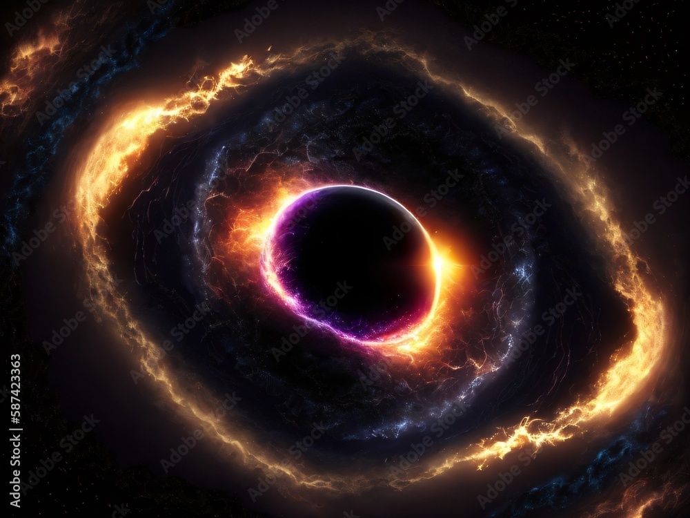 Dark energy, science fiction wallpaper. Beauty of deep space. Cosmic ...