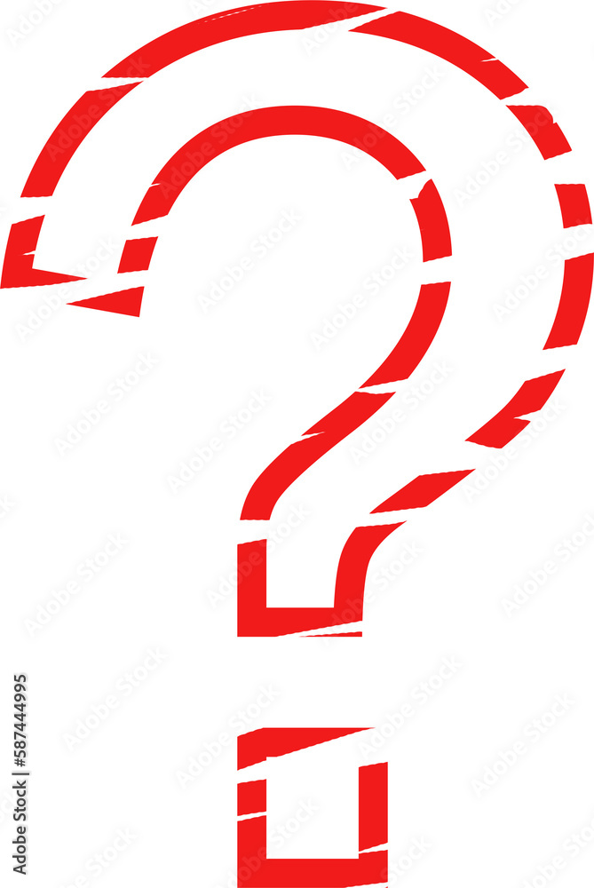 Vector of question mark symbol Stock Illustration | Adobe Stock
