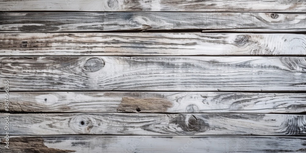 White old-style wooden board background, perfect for furniture with ...