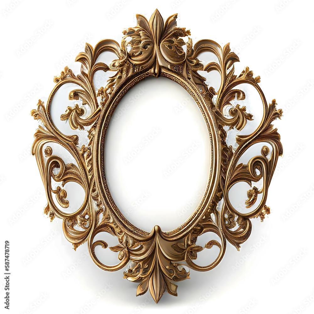 Filigree Oval Frame