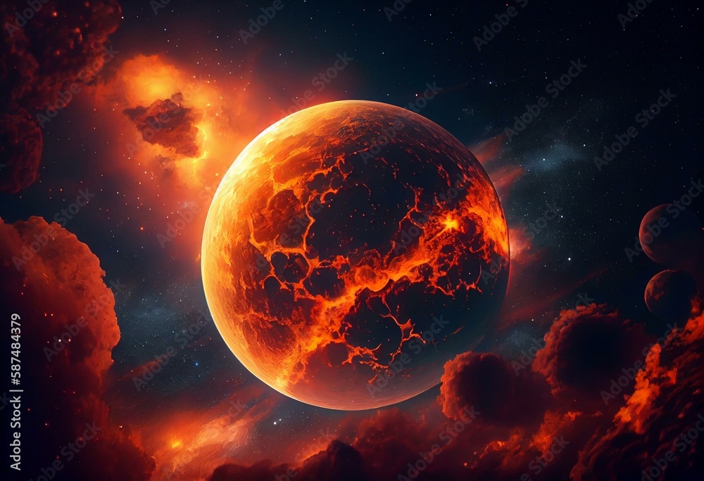 Illustration Of An Exoplanet