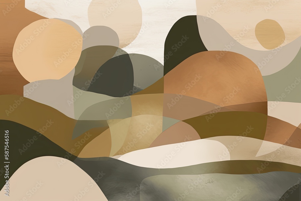 Ilustrace „abstract background image inspired by nature, using earthy ...