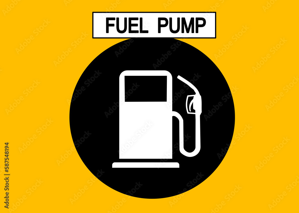Fuel Pump . Fuel Pump icon .Petrol pump. Gas station, Fuel background ...
