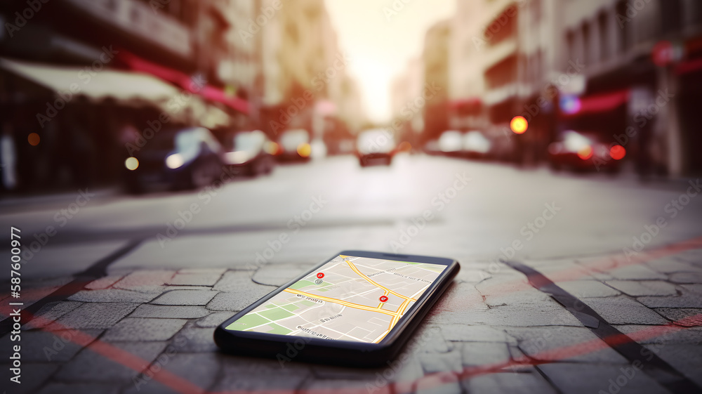 Digital and Realistic Depictions of Maps and Technology in Detailed ...