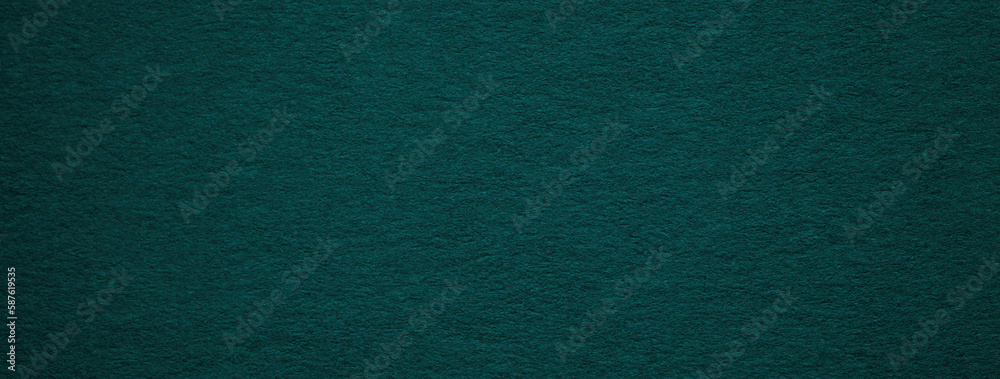 Texture of old dark green paper background, macro. Structure of a ...