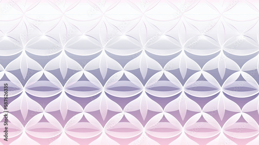 elegant flower petal or leaves geometric pattern vector background ...