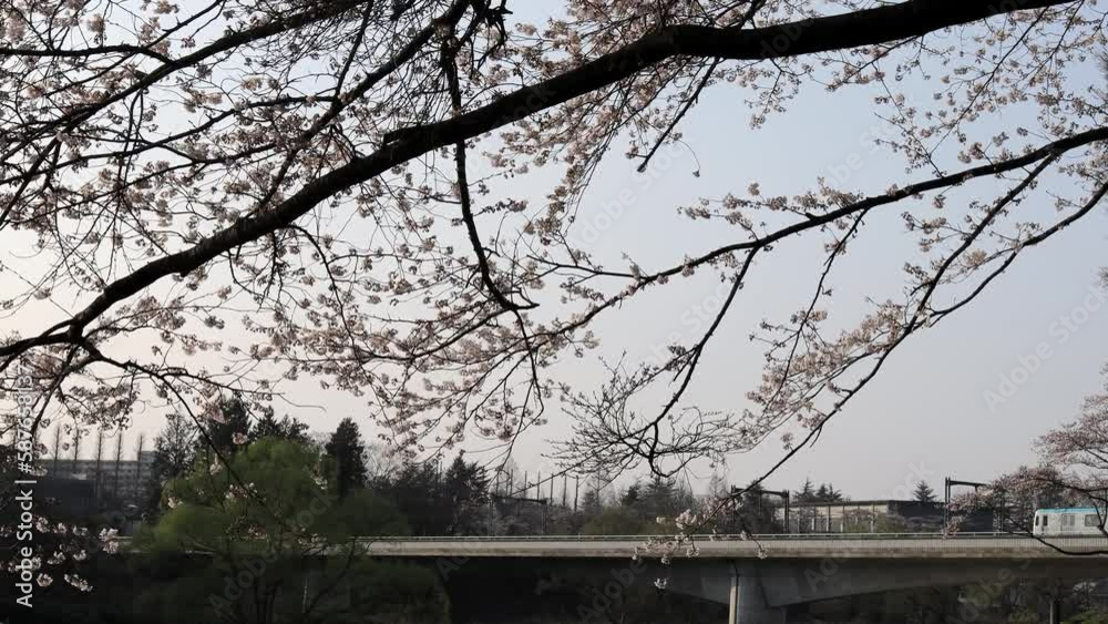 Sendai, Miyagi, Japan, March 2023. Sendai City Subway Tozai Line and ...