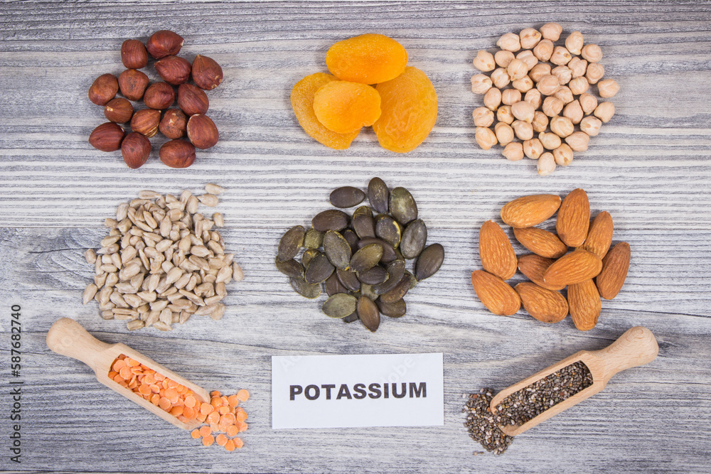 Nutritious food containing natural potassium, vitamin K and minerals ...