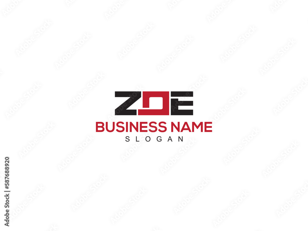 Minimalist ZOE Apparel Logo, Professional ZO zoe Logo Letter Vector Art ...
