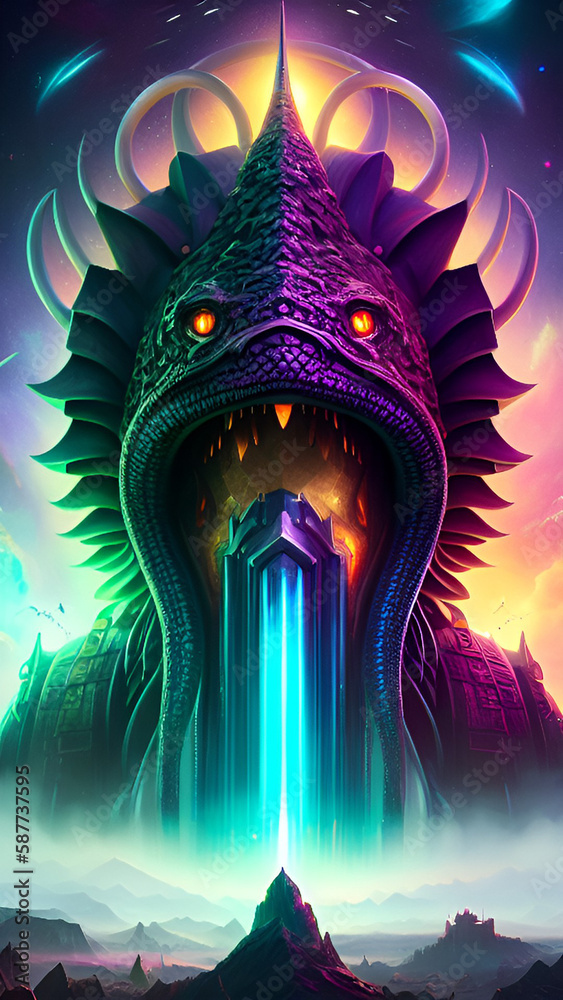 Lovecraft Art and Illustration - Created with Dream by Wombo Generative ...