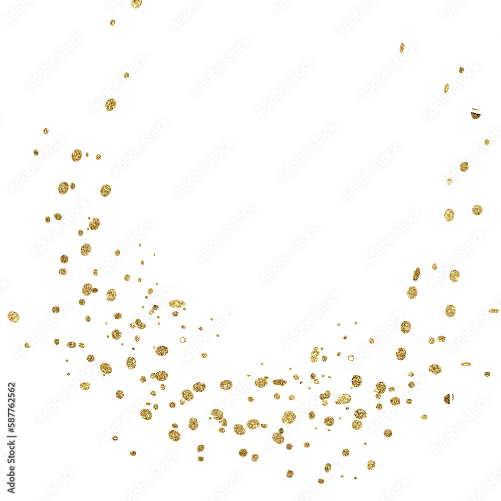 luxury sparkling, gold confetti,Gold sparkle ,splatter border,Gold Foil ...